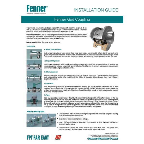 Grid Coupling Installation Guide
